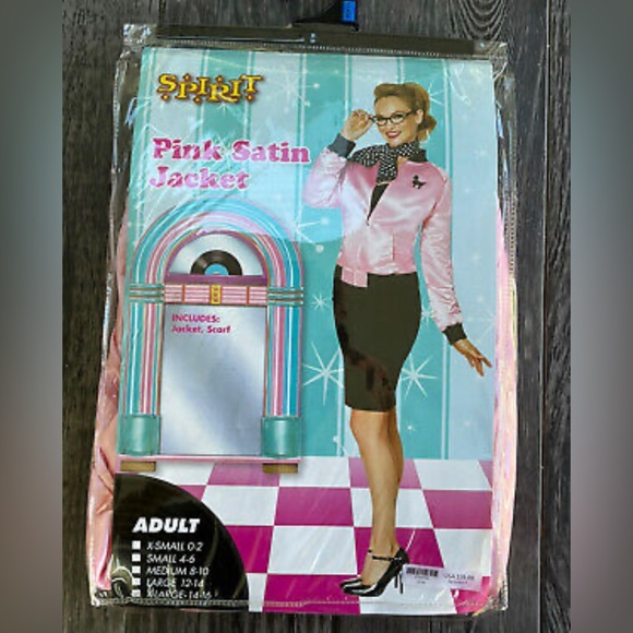 Spirit | Jackets & Coats | 5s Poodle Pink Satin Costume Jacket | Poshmark